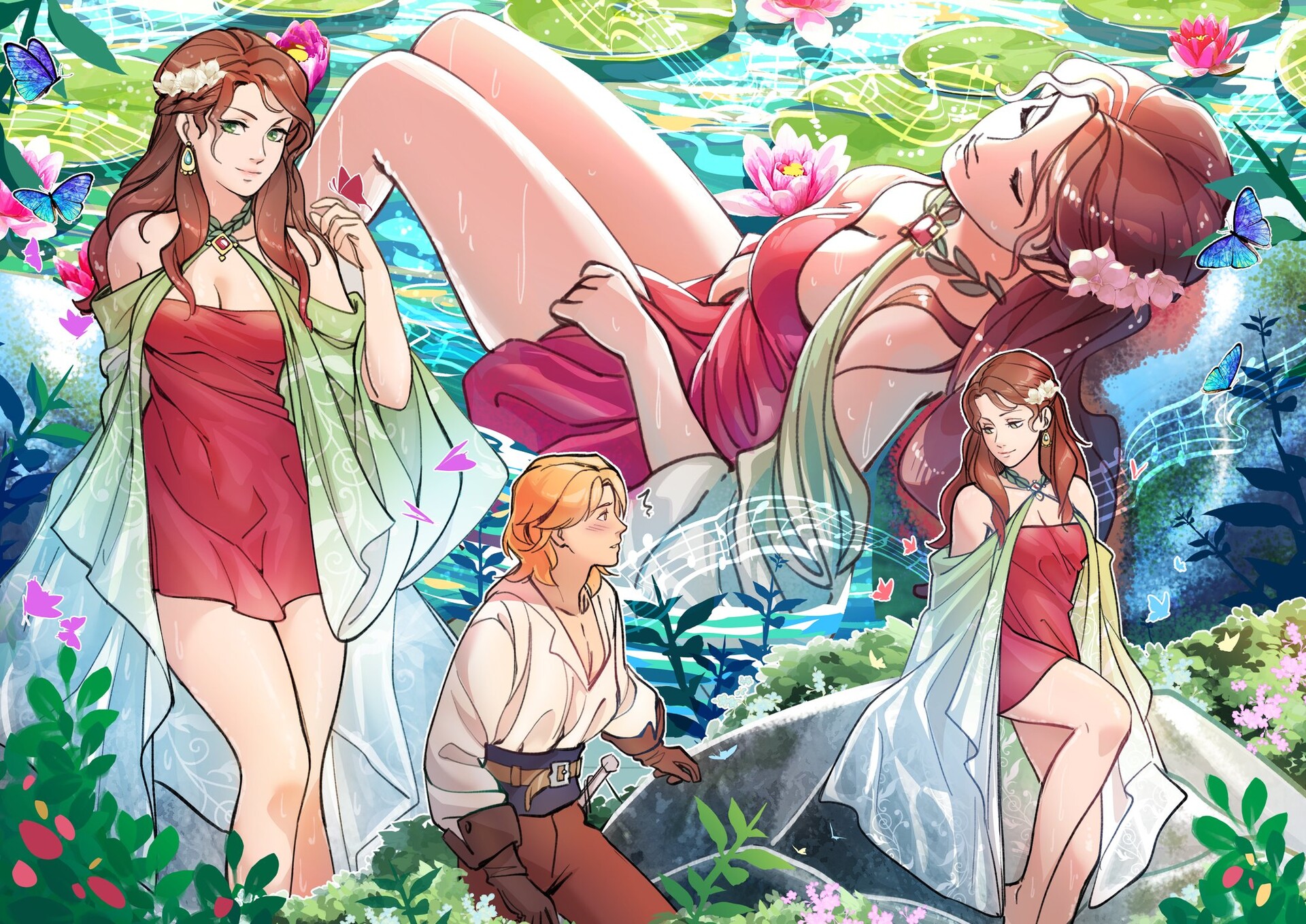 ArtStation - Dorothea and Ferdinand - sketchpage