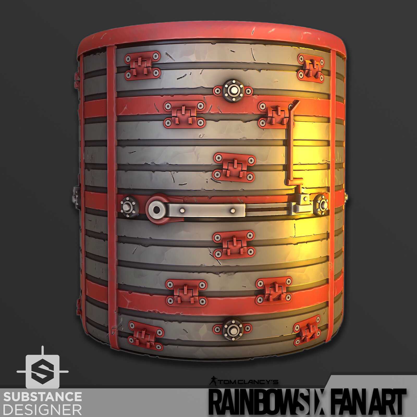Furkan Erkan - Rainbow Six Siege Stylized Textures