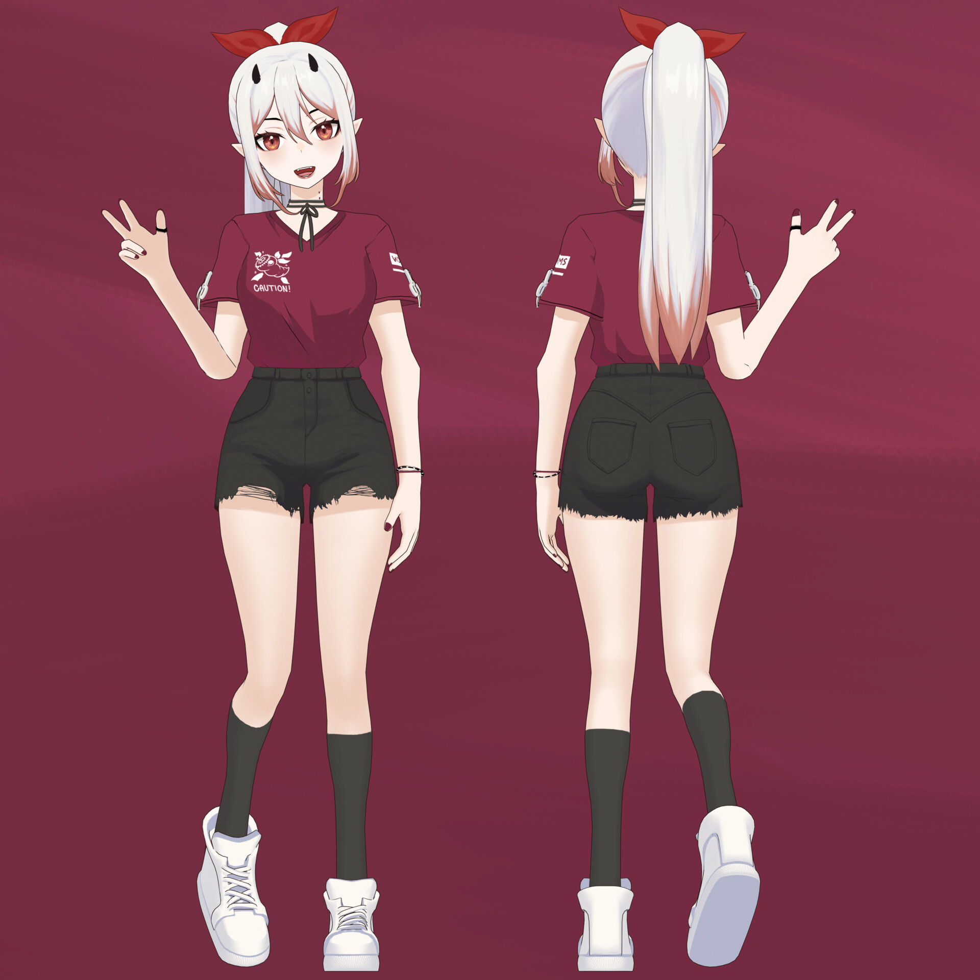 ArtStation - Rubee - Vtuber 3D Model