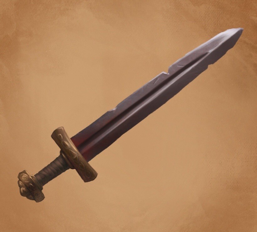 ArtStation - Rusty Sword