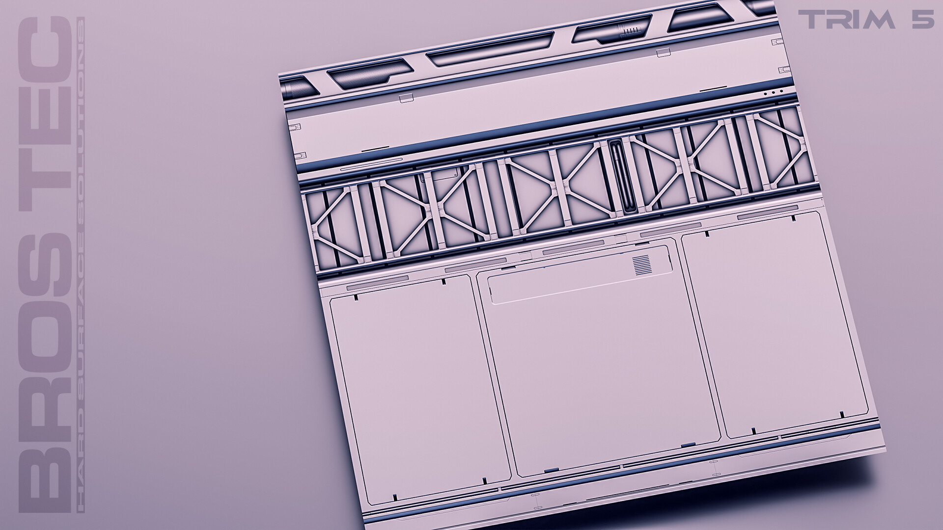 Blender Bros - SciFi Trim Sheets and Decals