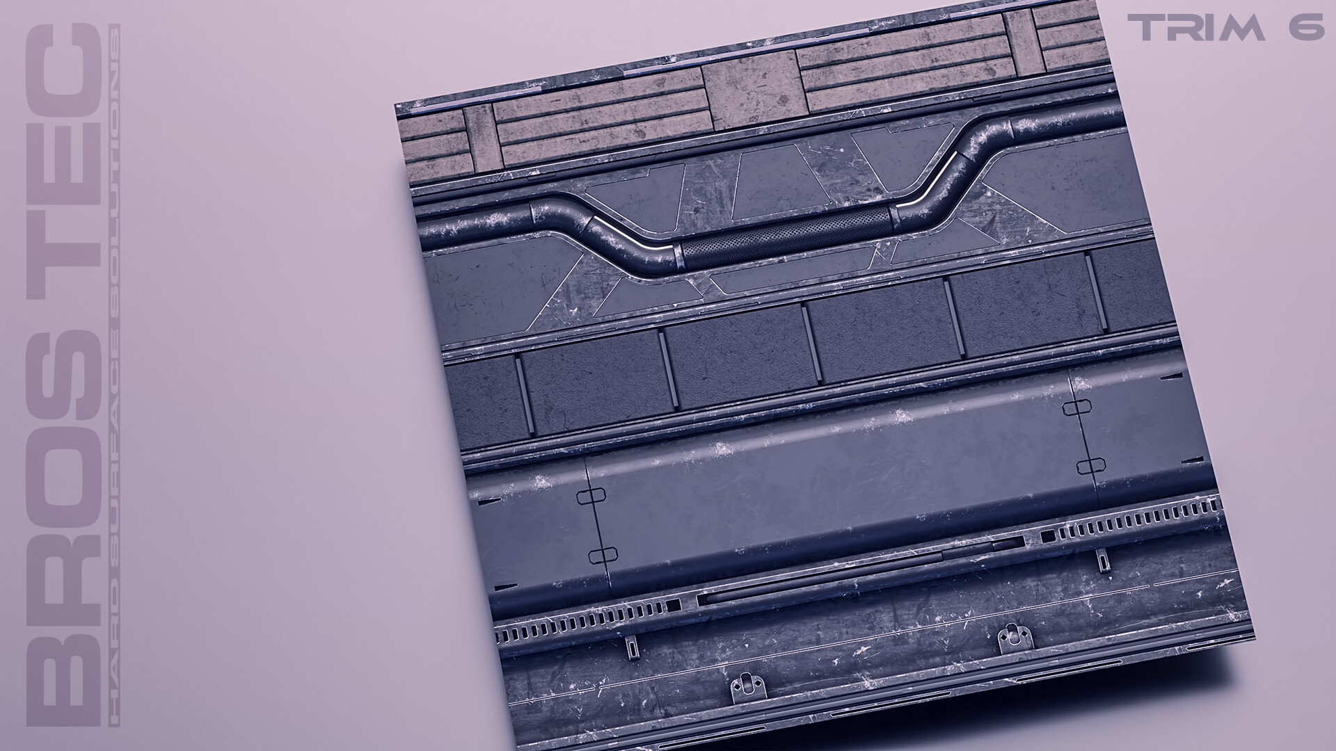 Blender Bros - SciFi Trim Sheets and Decals