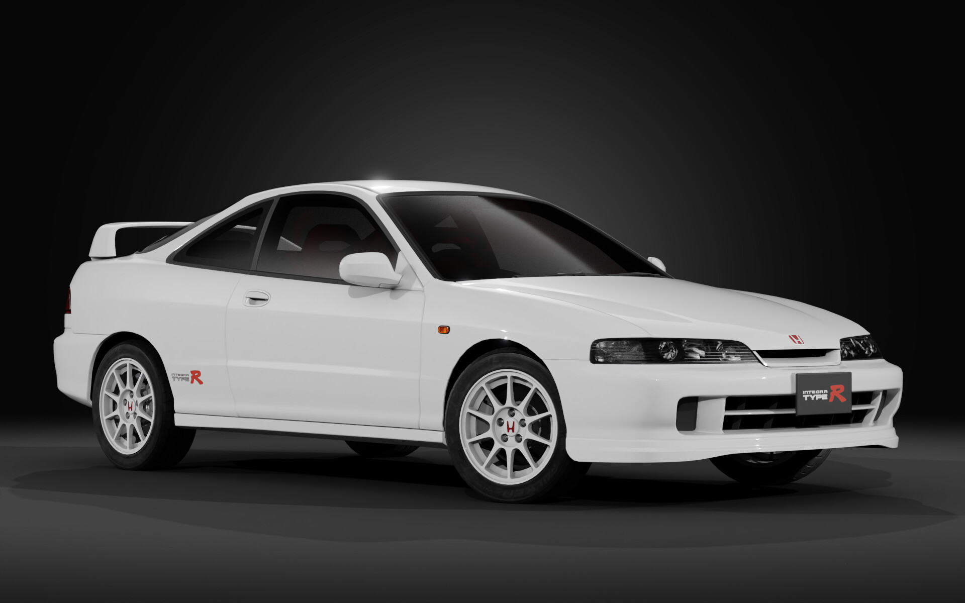 ArtStation - Honda Integra Type-R (DC2) '95