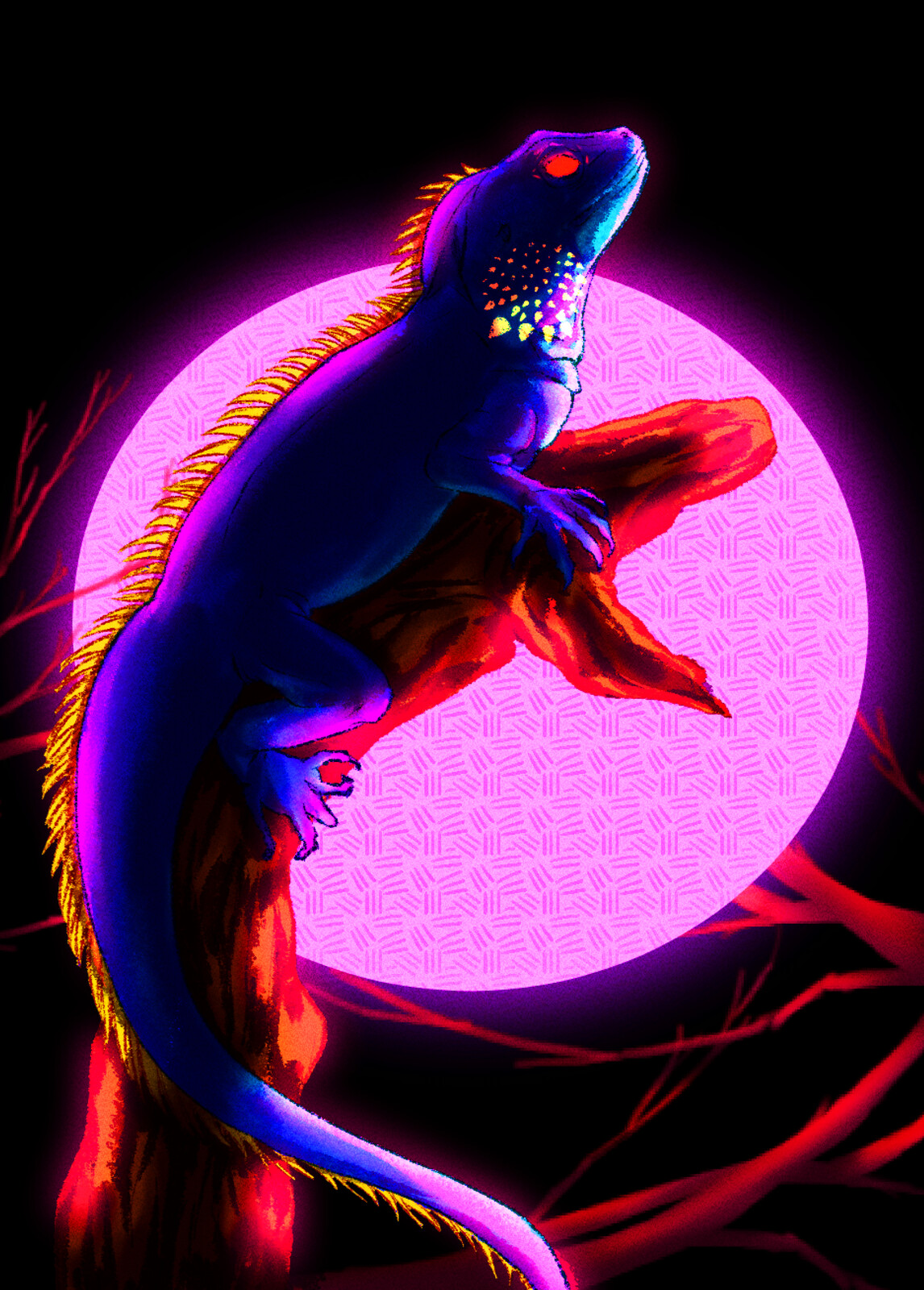 Vapor Stream - Retro Wilds - Water Dragon and Markhor Goat