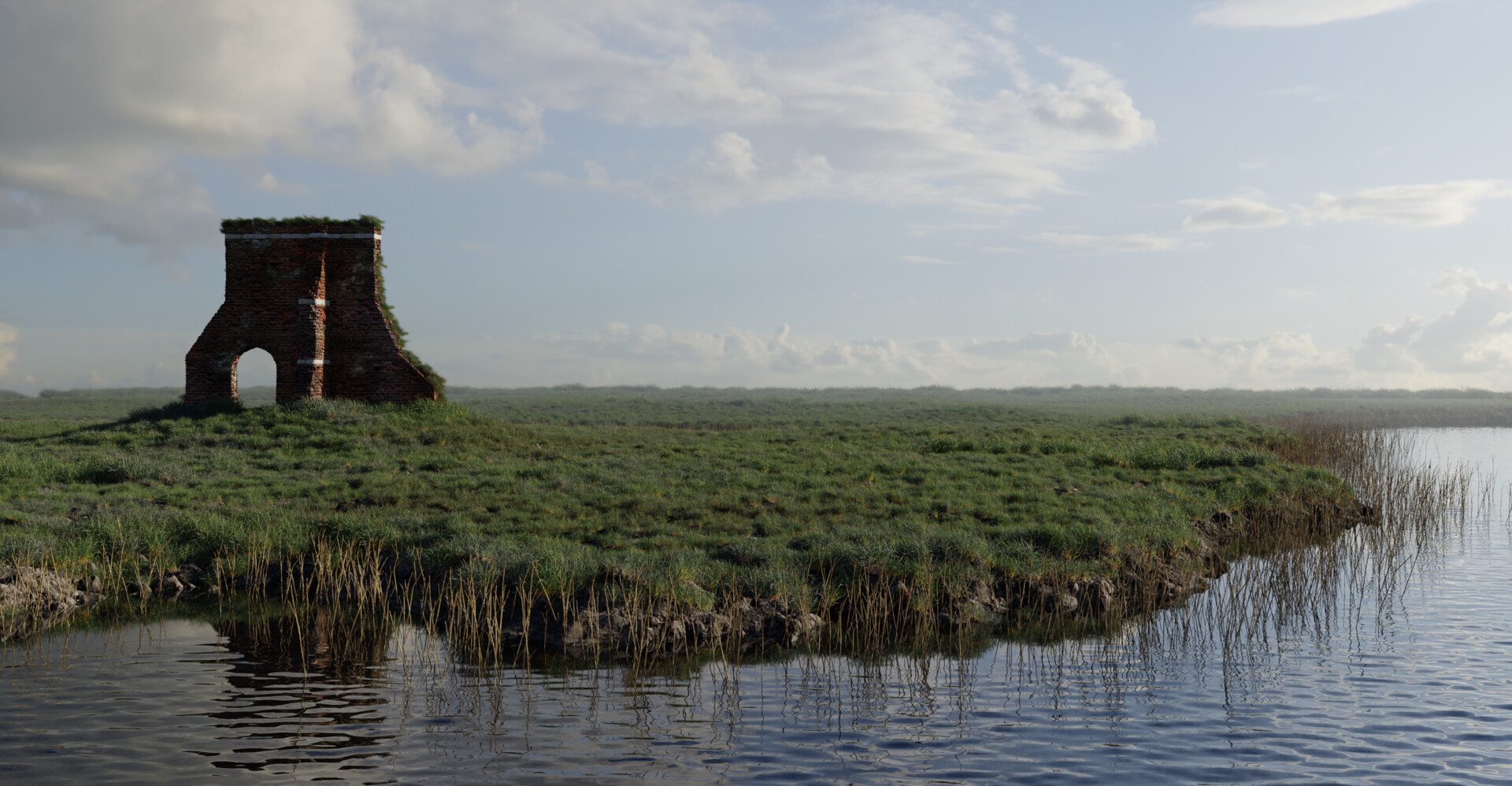 ArtStation - Realistic Environment Rendering Using Blender.