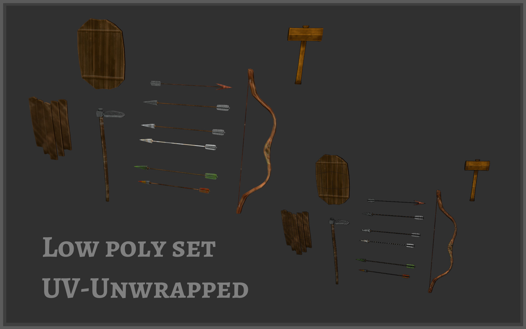 ArtStation - Low Poly Set 2