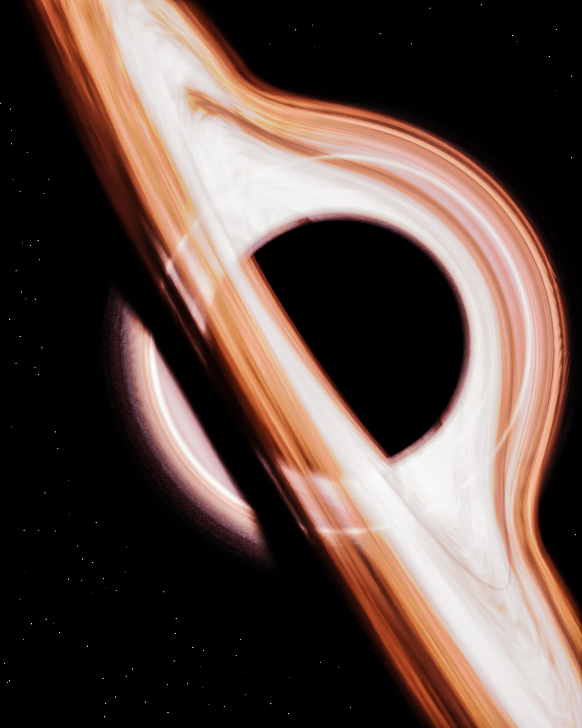 ArtStation - Blackhole Intersteller style