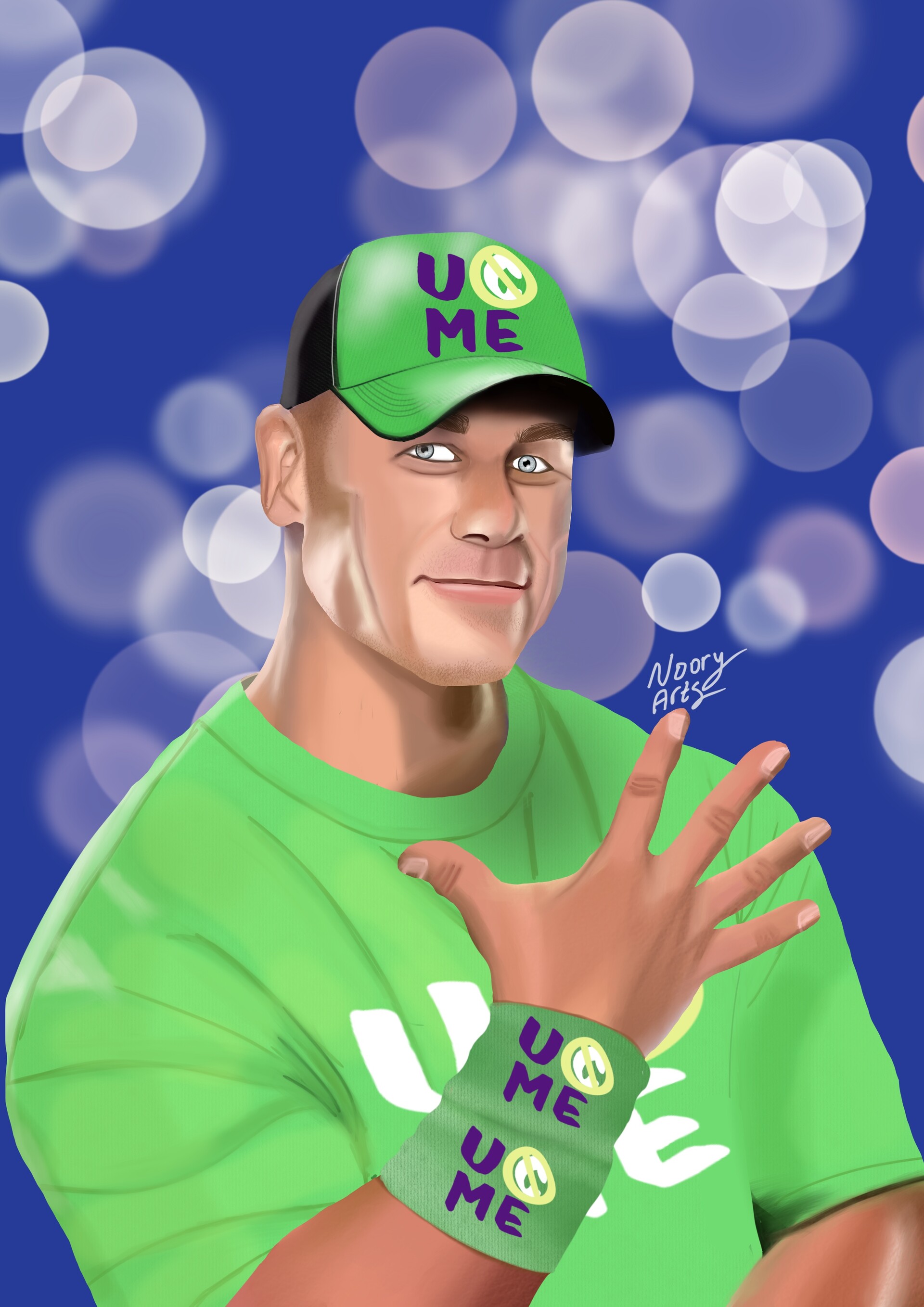 ArtStation - John Cena WWE