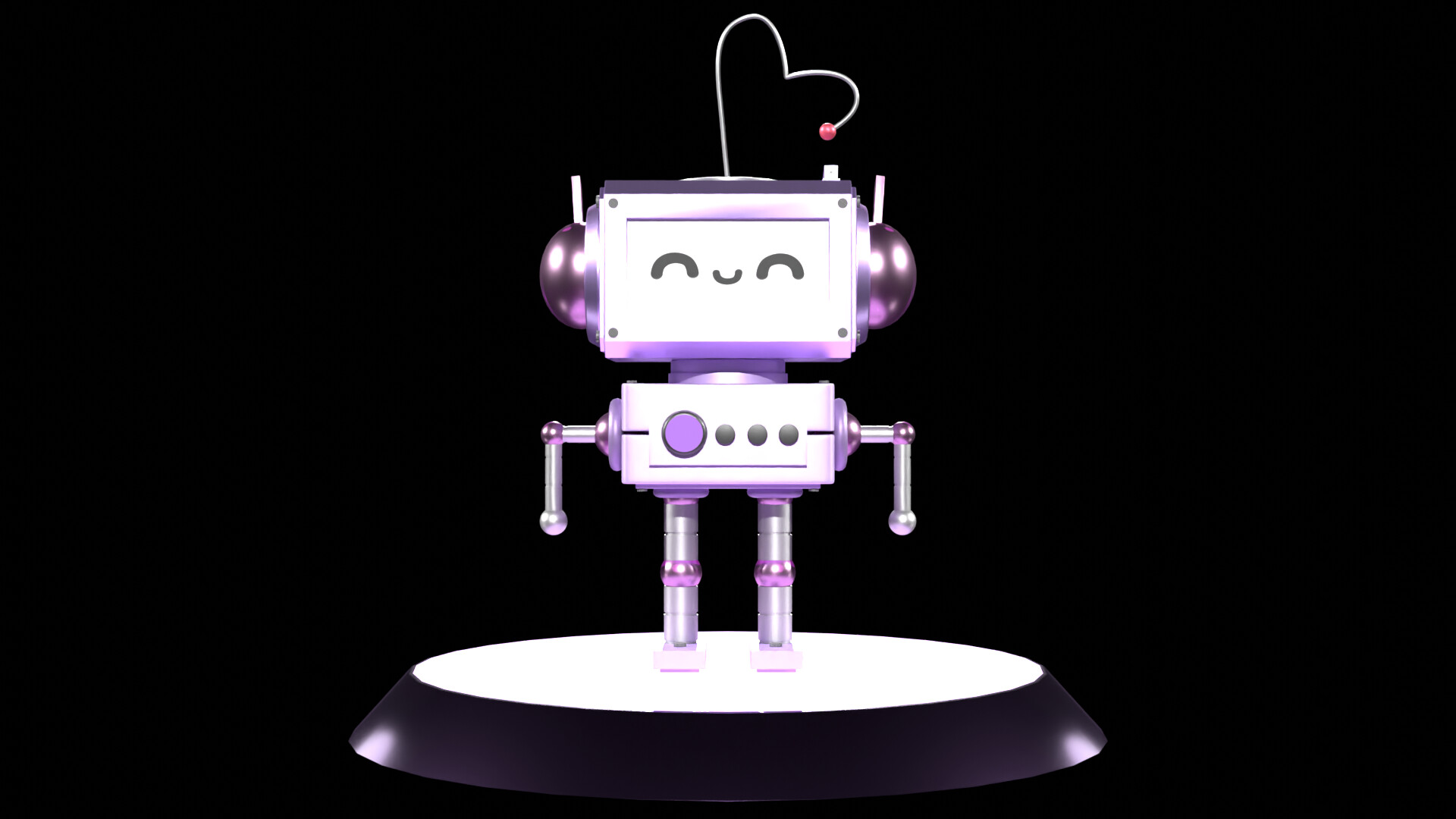 ArtStation - A cute Robot friend