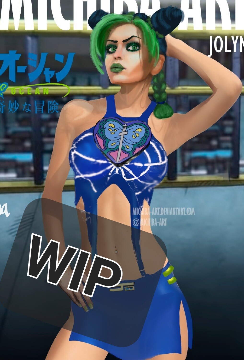 how to make jolyne kujo cosplay