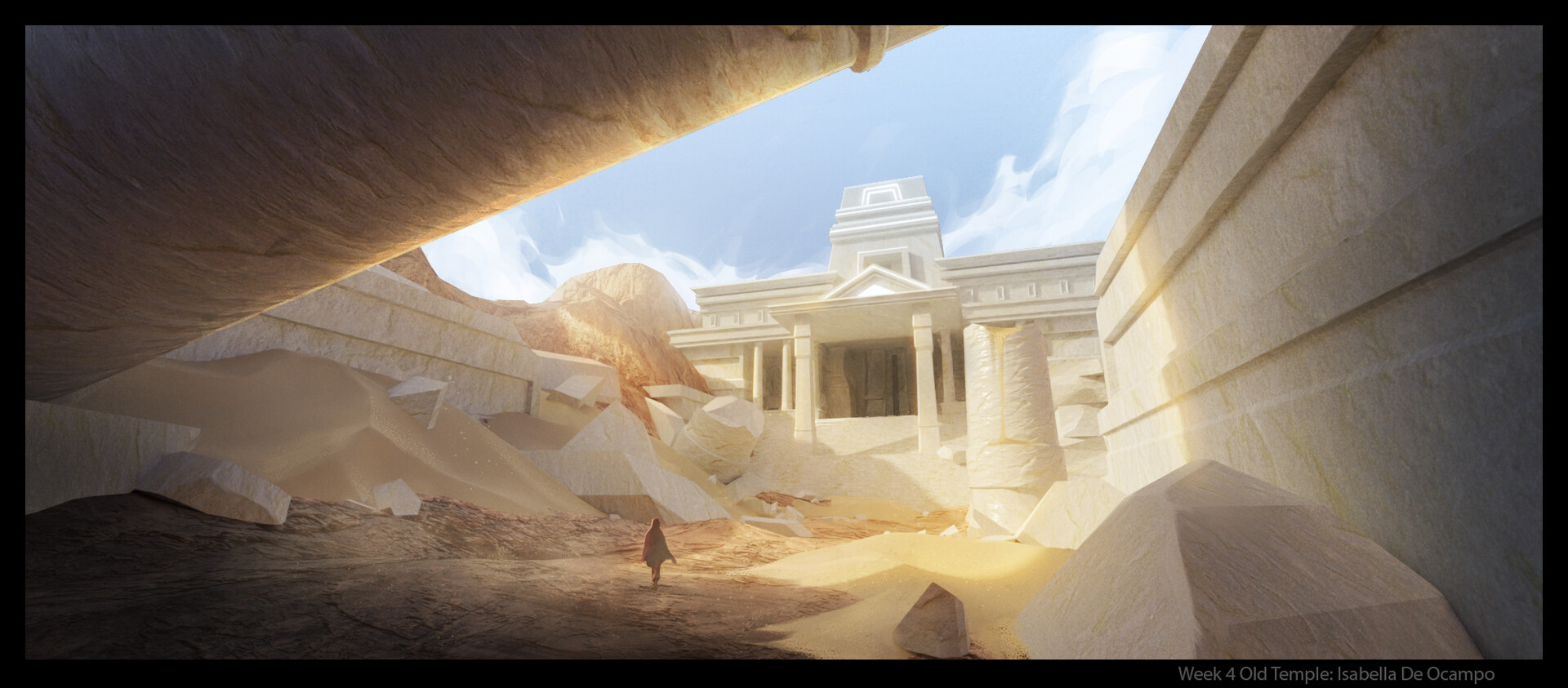 ArtStation - Old Temple Concept