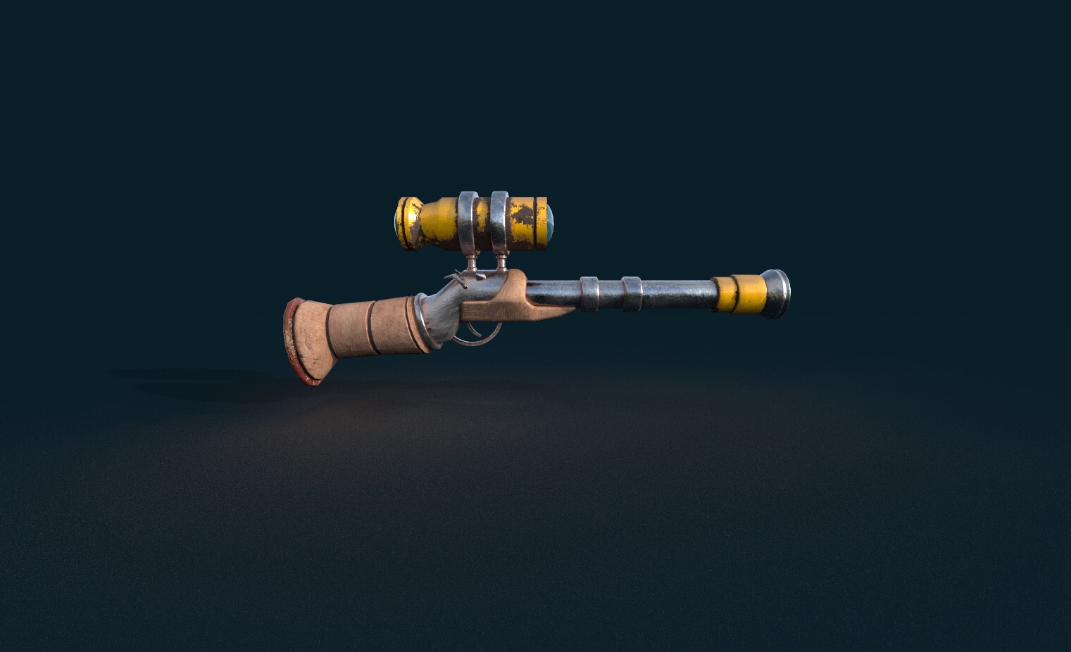 ArtStation - Stylized gun