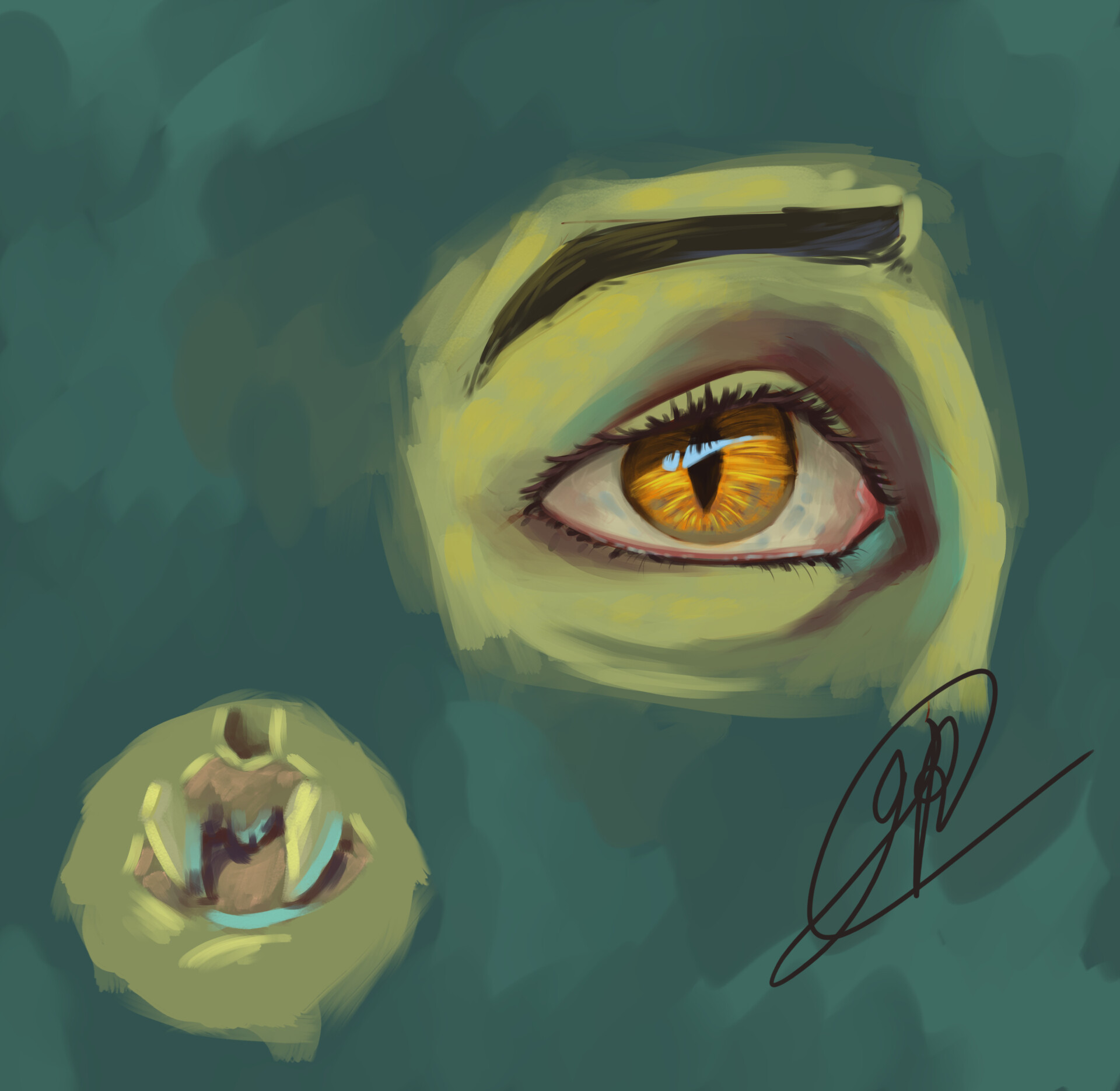 ArtStation - Pretty eyes!