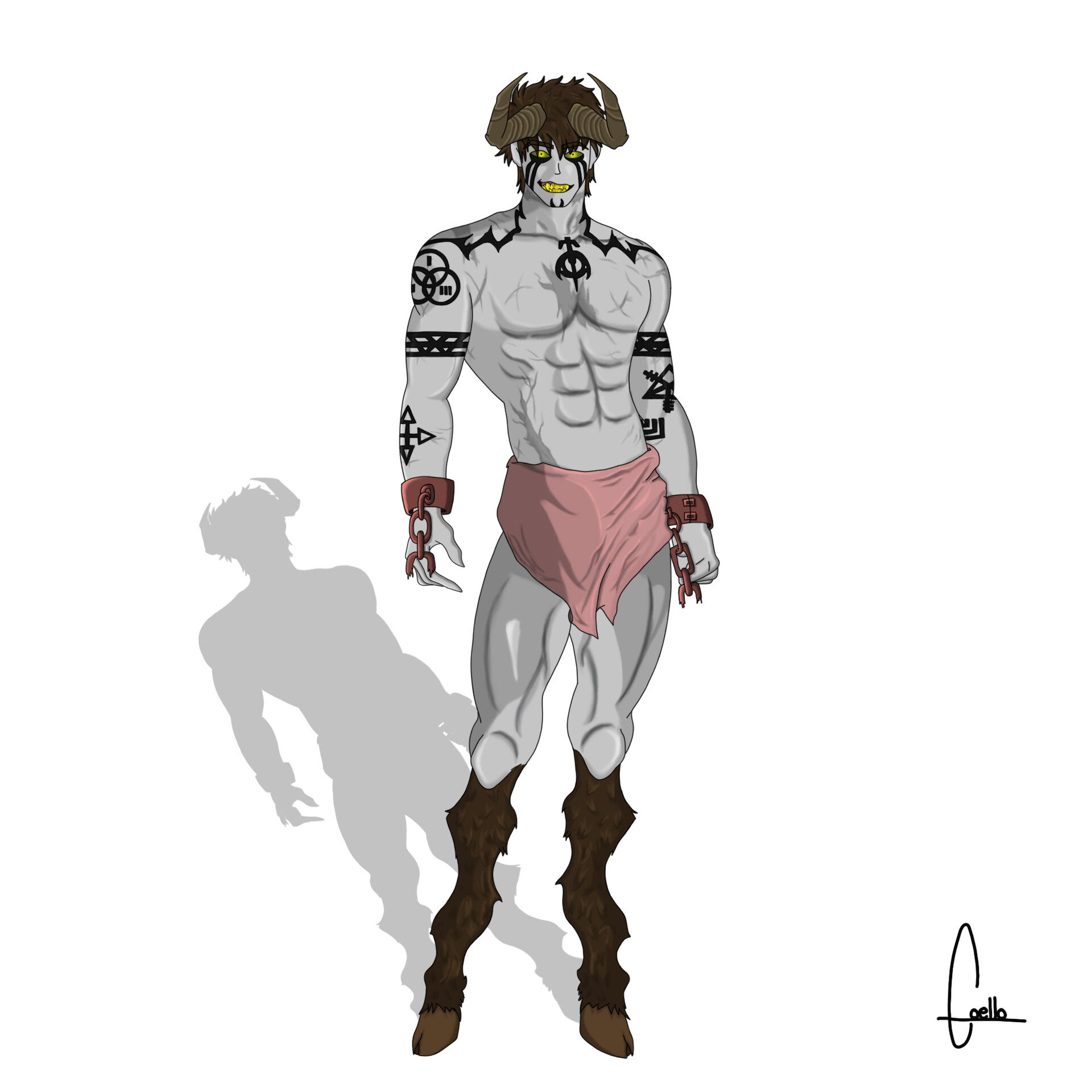 ArtStation - Arioch Demon of Vengeance