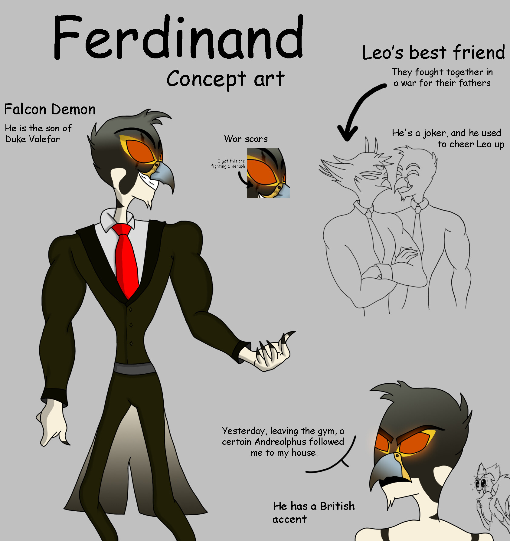 Ferdinand concept art by Vidco — ProUser.Me