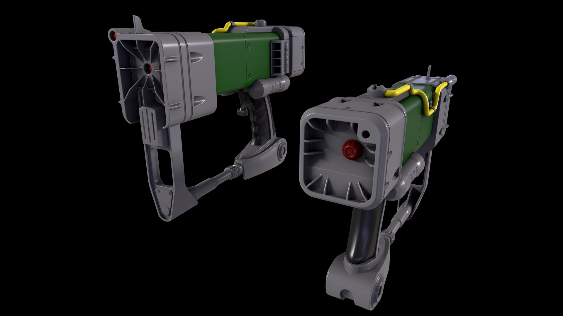 ArtStation - F4NV Laser Pistol WIP