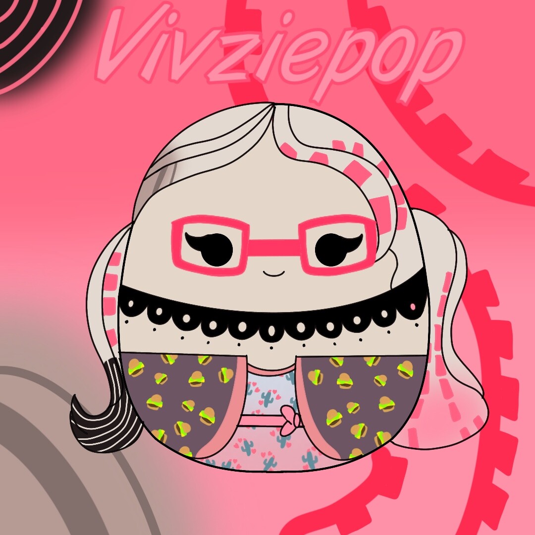 ArtStation - Squishmallow Vivziepop