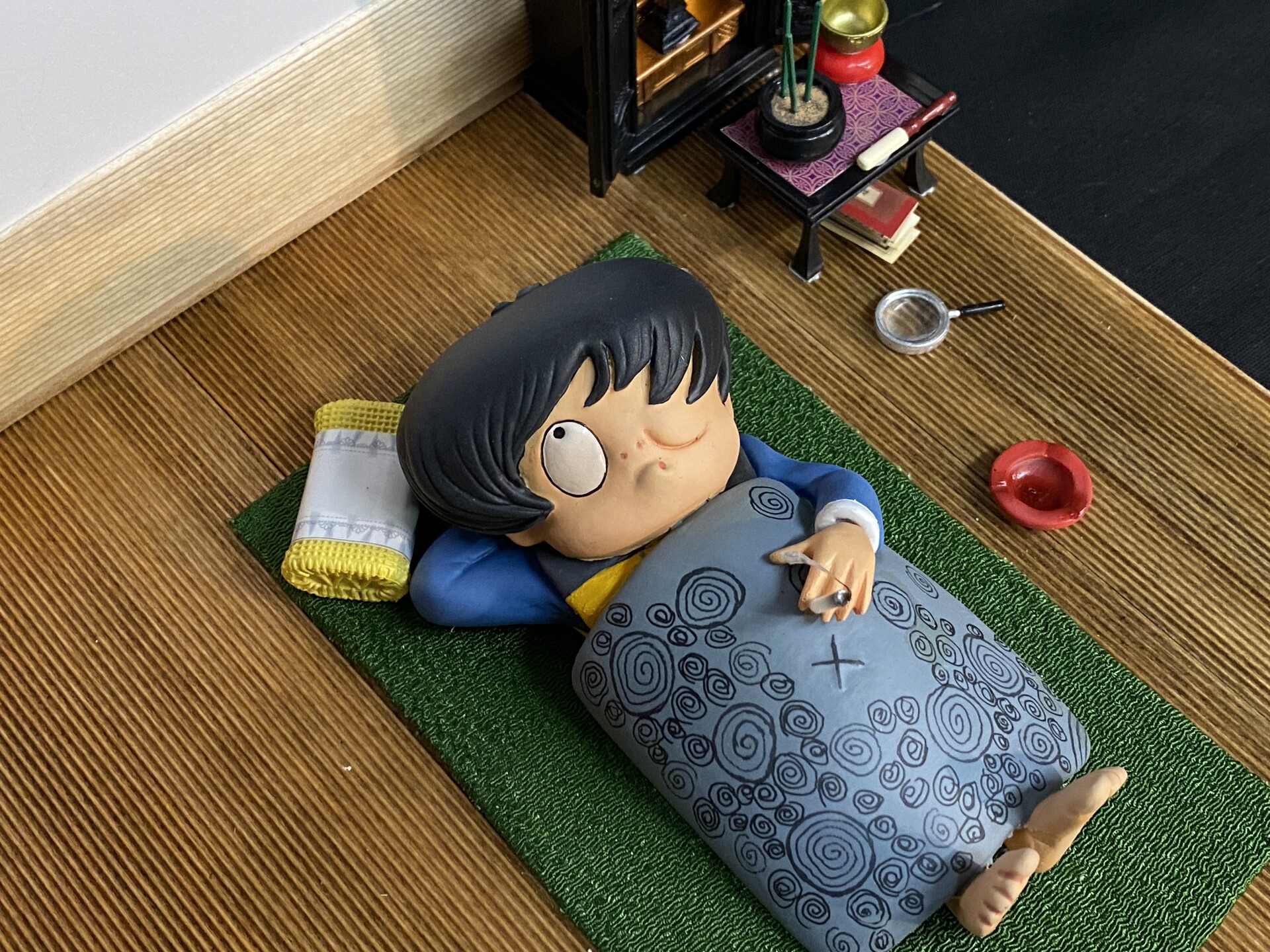 ArtStation - Fu-rai-sou's Kitaro diorama art statue 風来荘の鬼太郎 完成品