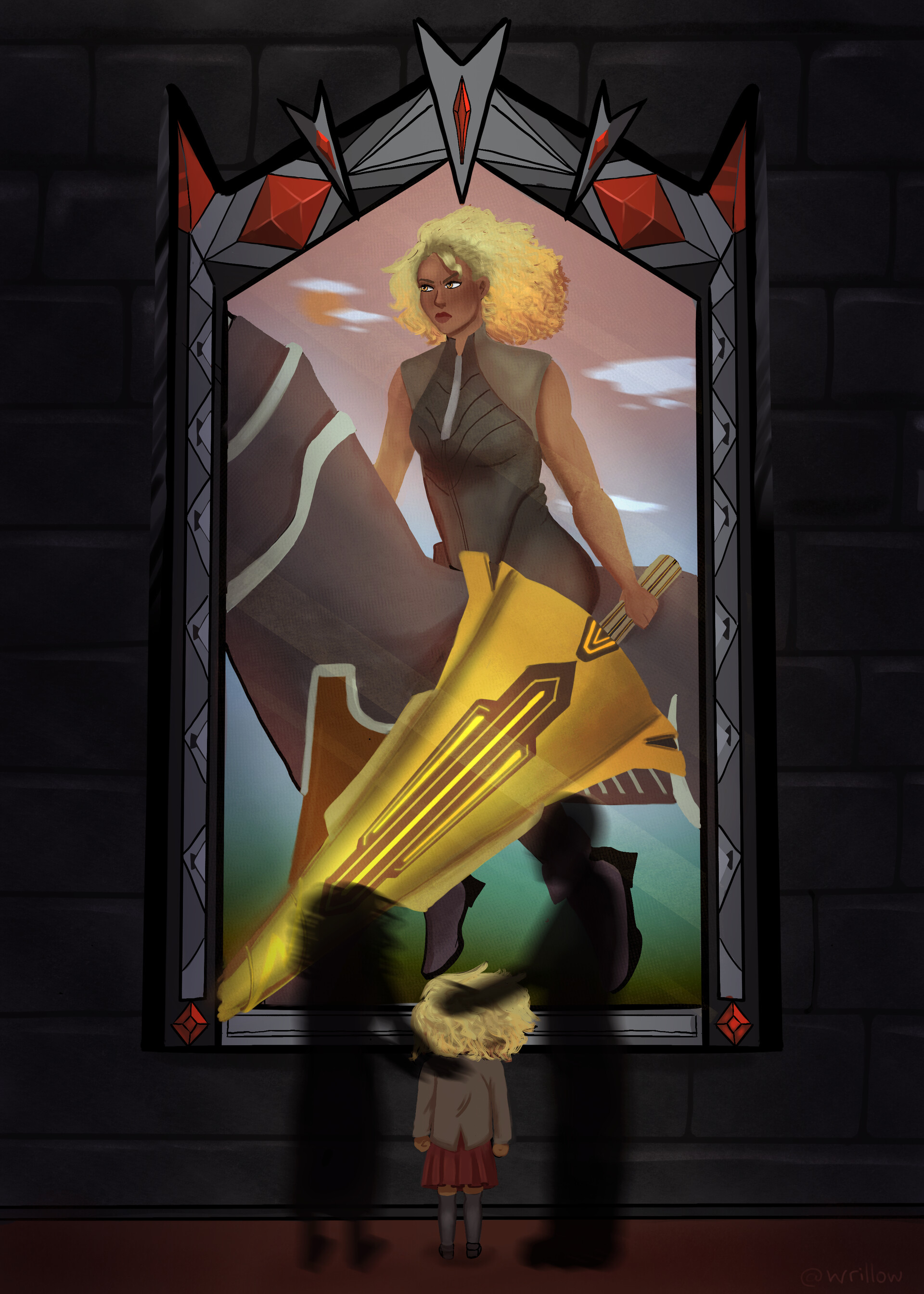 ArtStation - Rell - Empire Above All Zine