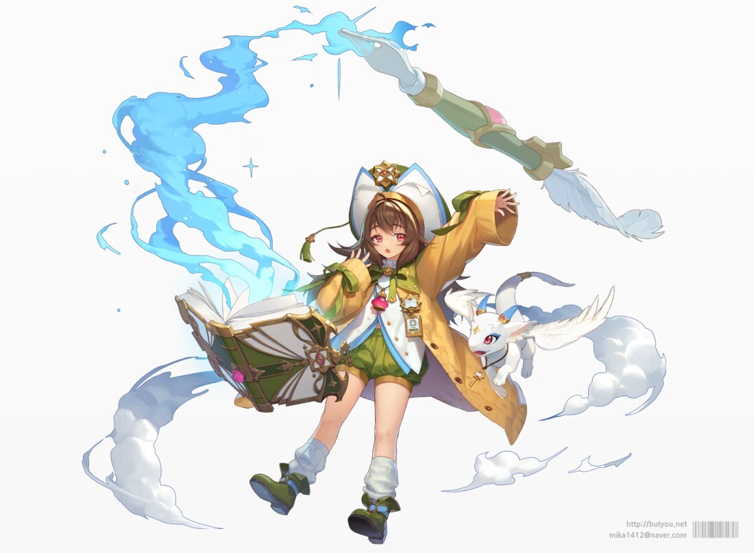 ArtStation - little librarian