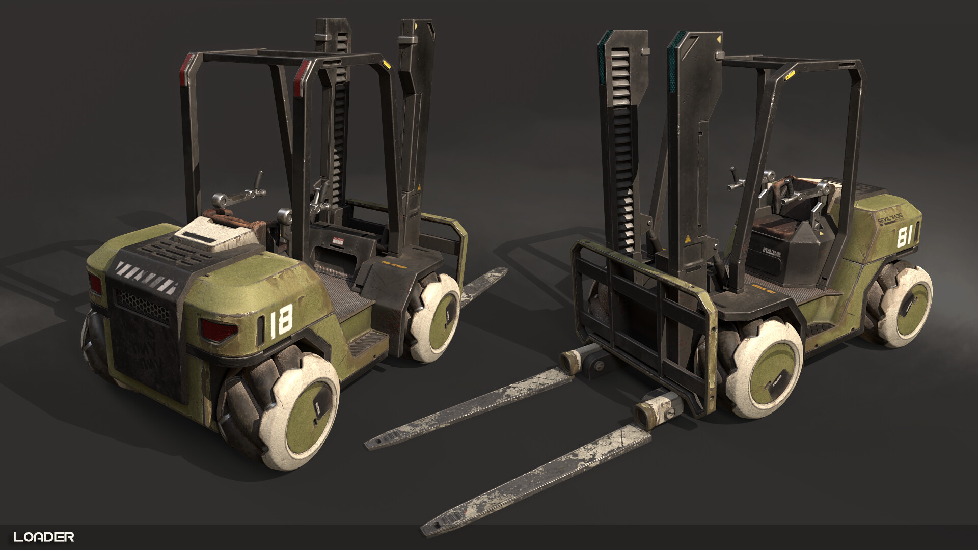 ArtStation - Loader (high poly)