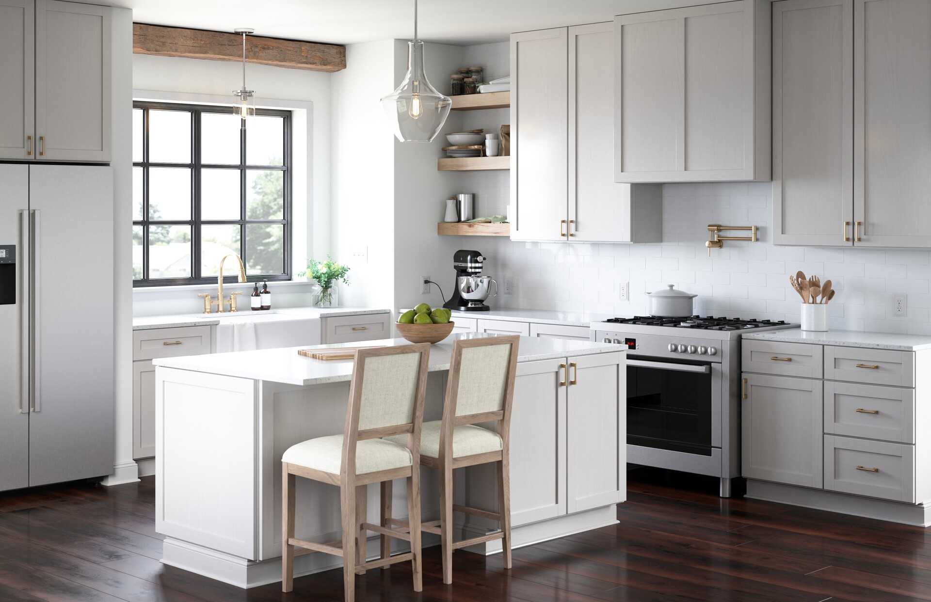 ArtStation - Classic Modern Kitchen