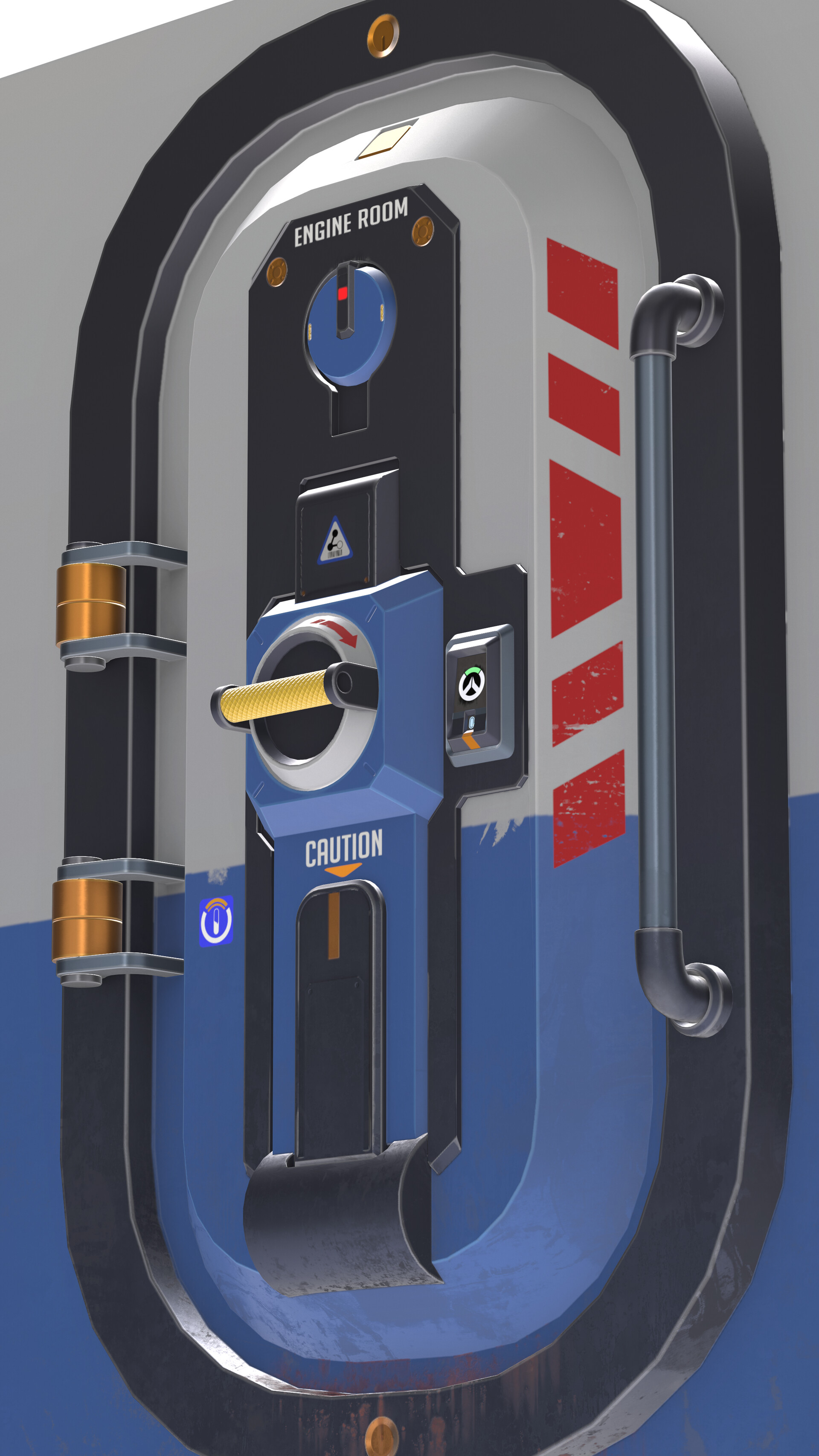 ArtStation - Overwatch style door