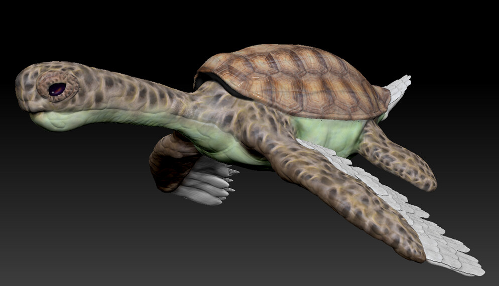 ArtStation - Week 3 - Texturing Creature Sculpt