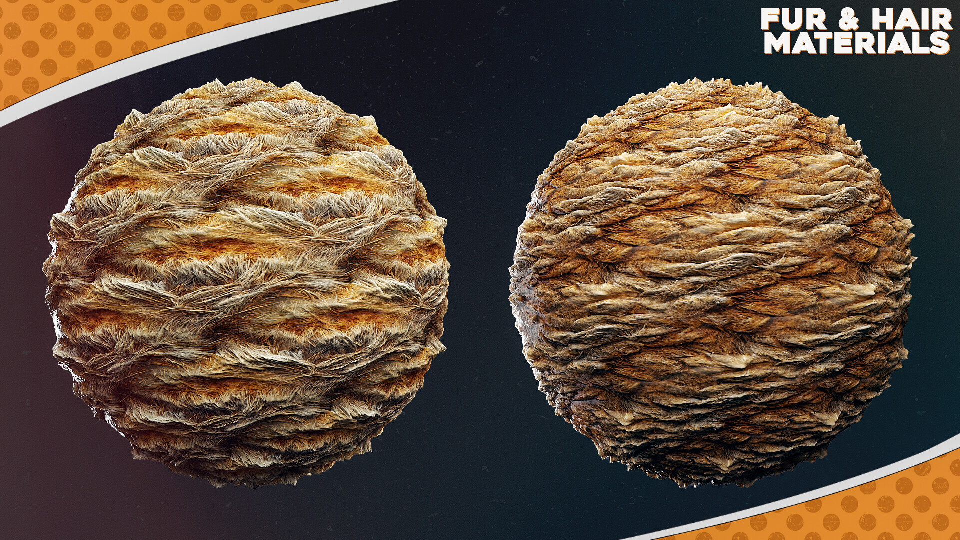 VK GameDev - Fur And Hair Materials For Blender (Cycles, Eevee)