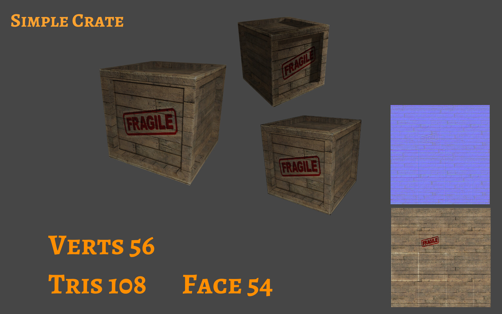 ArtStation - Simple Crate