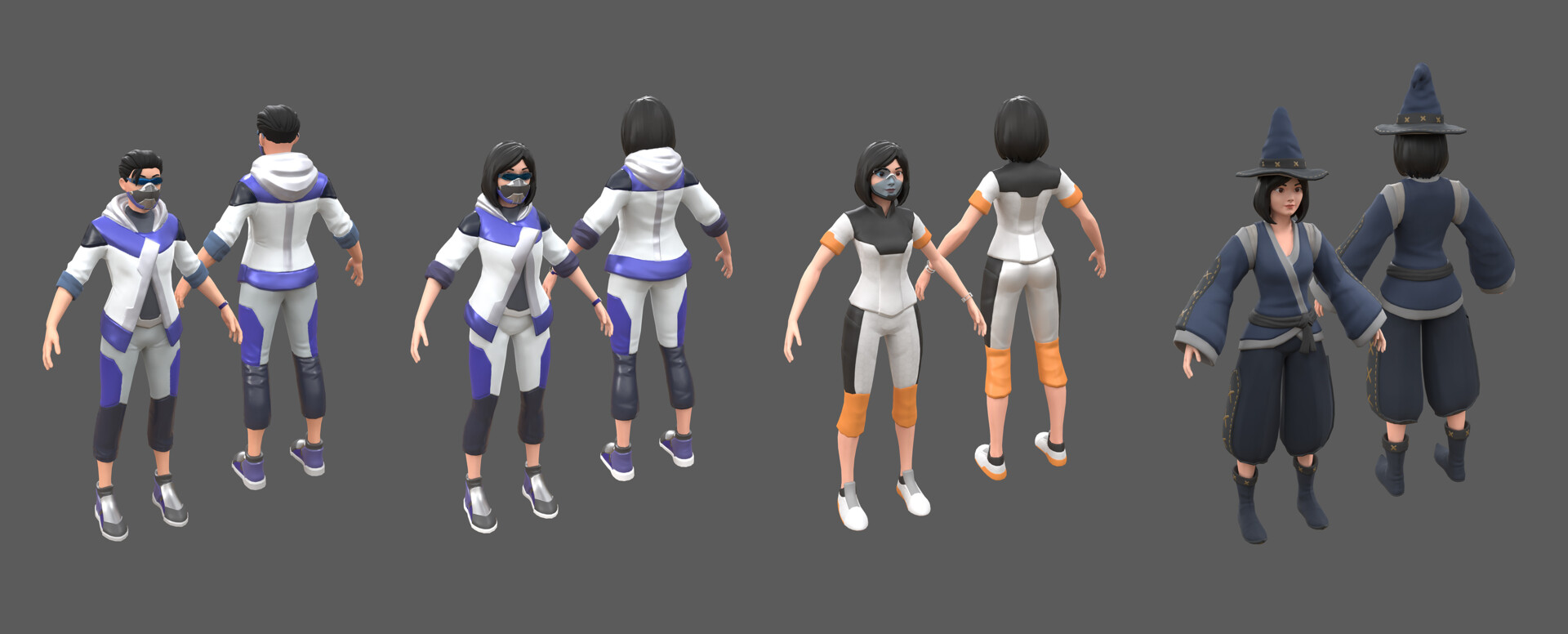 ArtStation - character 3d models and textures