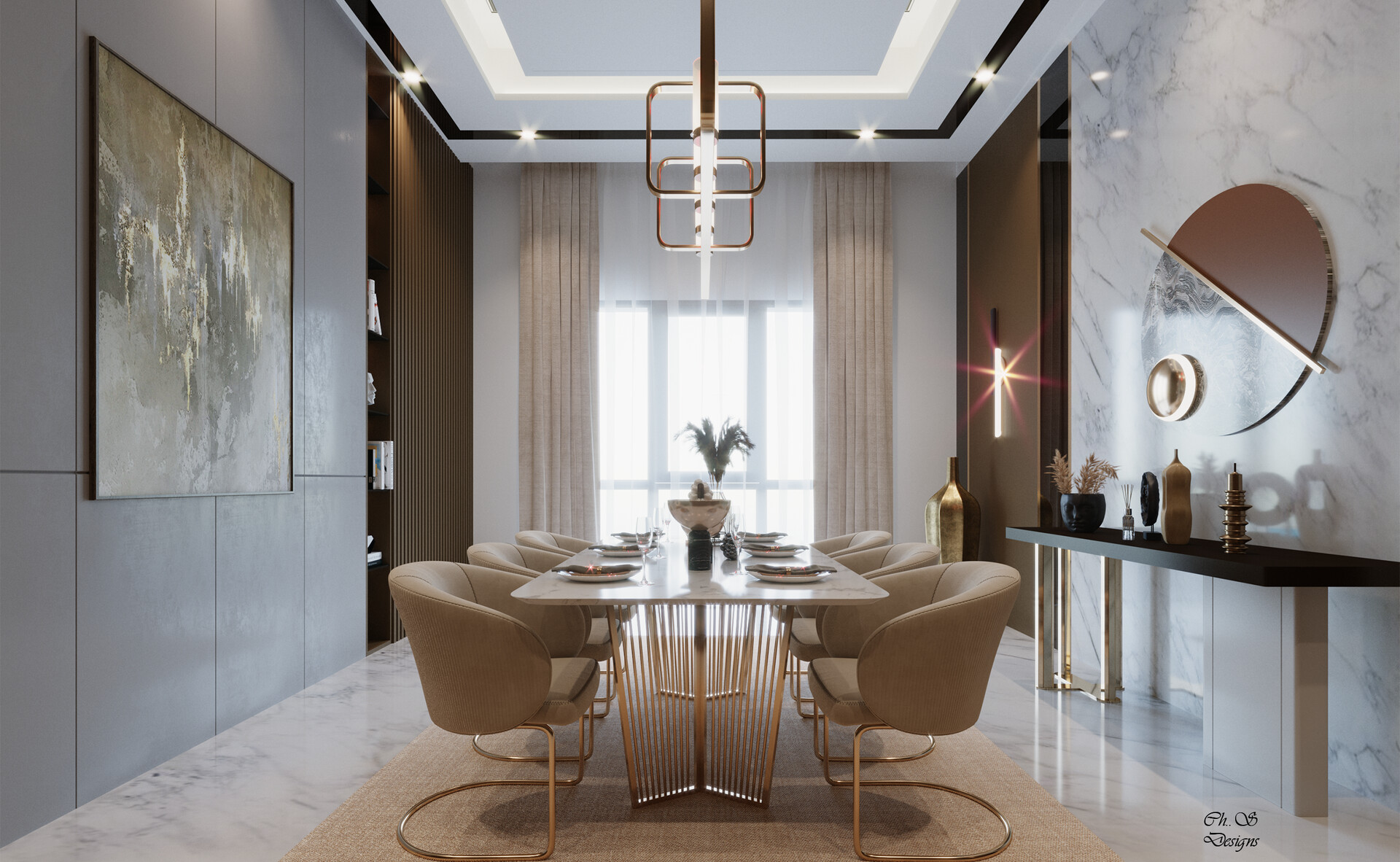 ArtStation - DINING ROOM