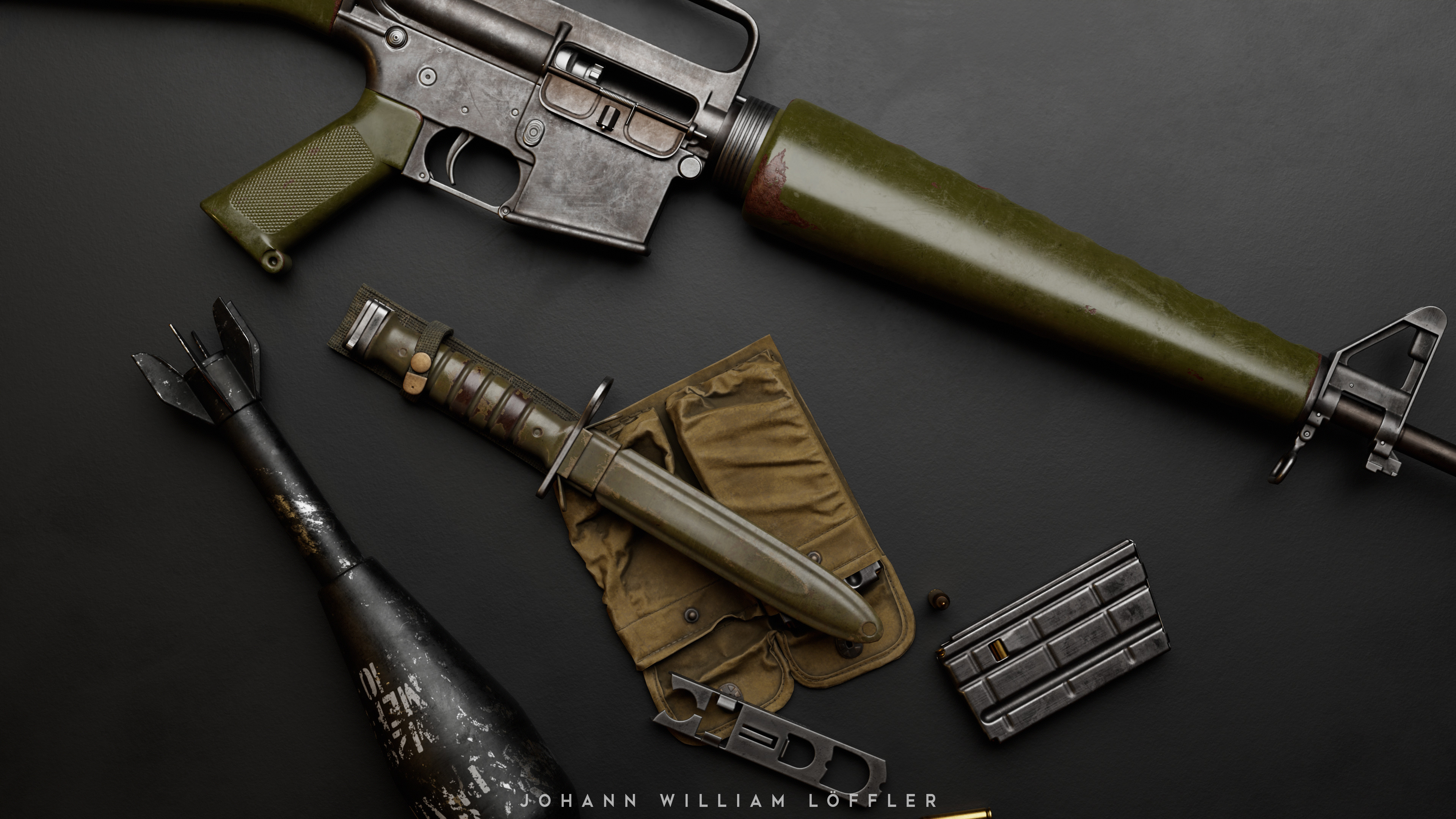 Johann William Löffler - Colt 601