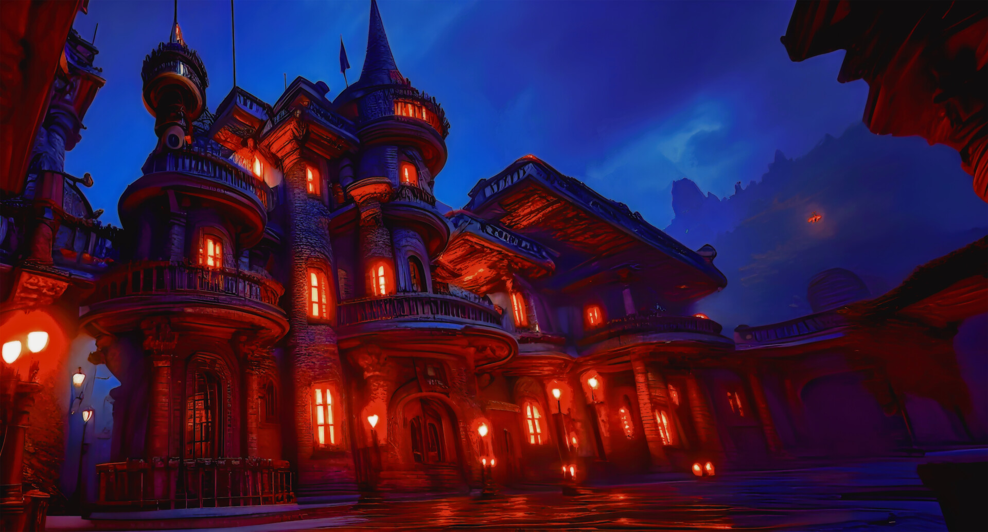 ArtStation - Mightnight Castle