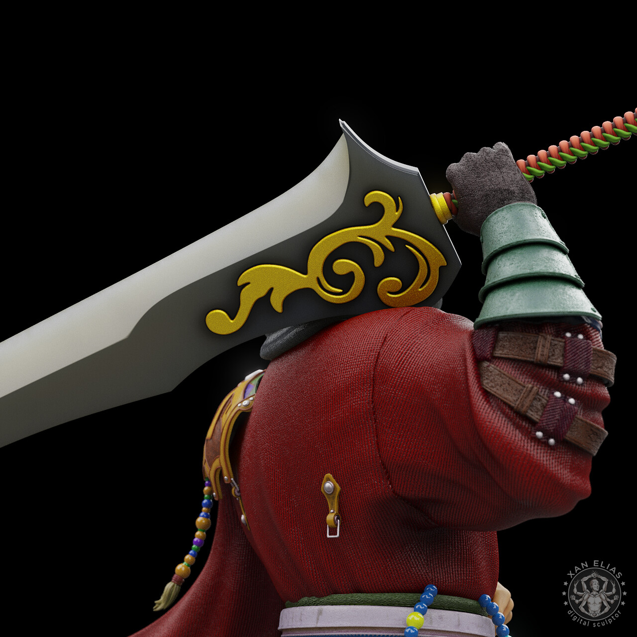 Xan Elías - FFX Auron 1:4 collectible statue