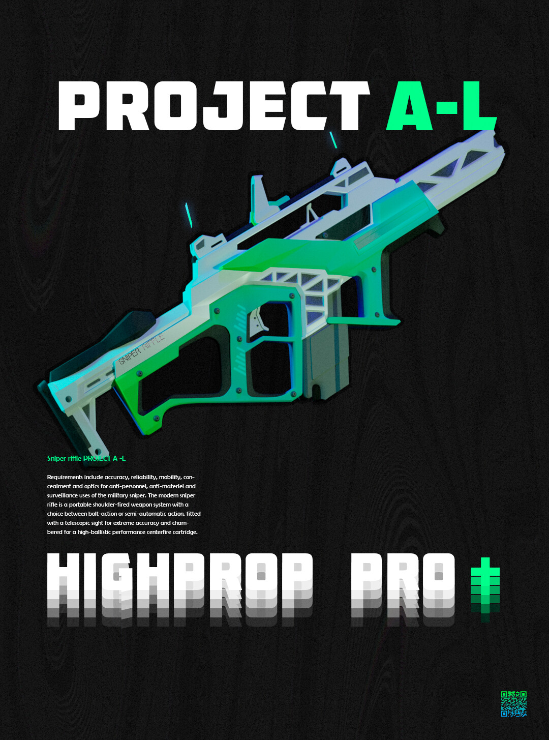 ArtStation - Sniper riffle design