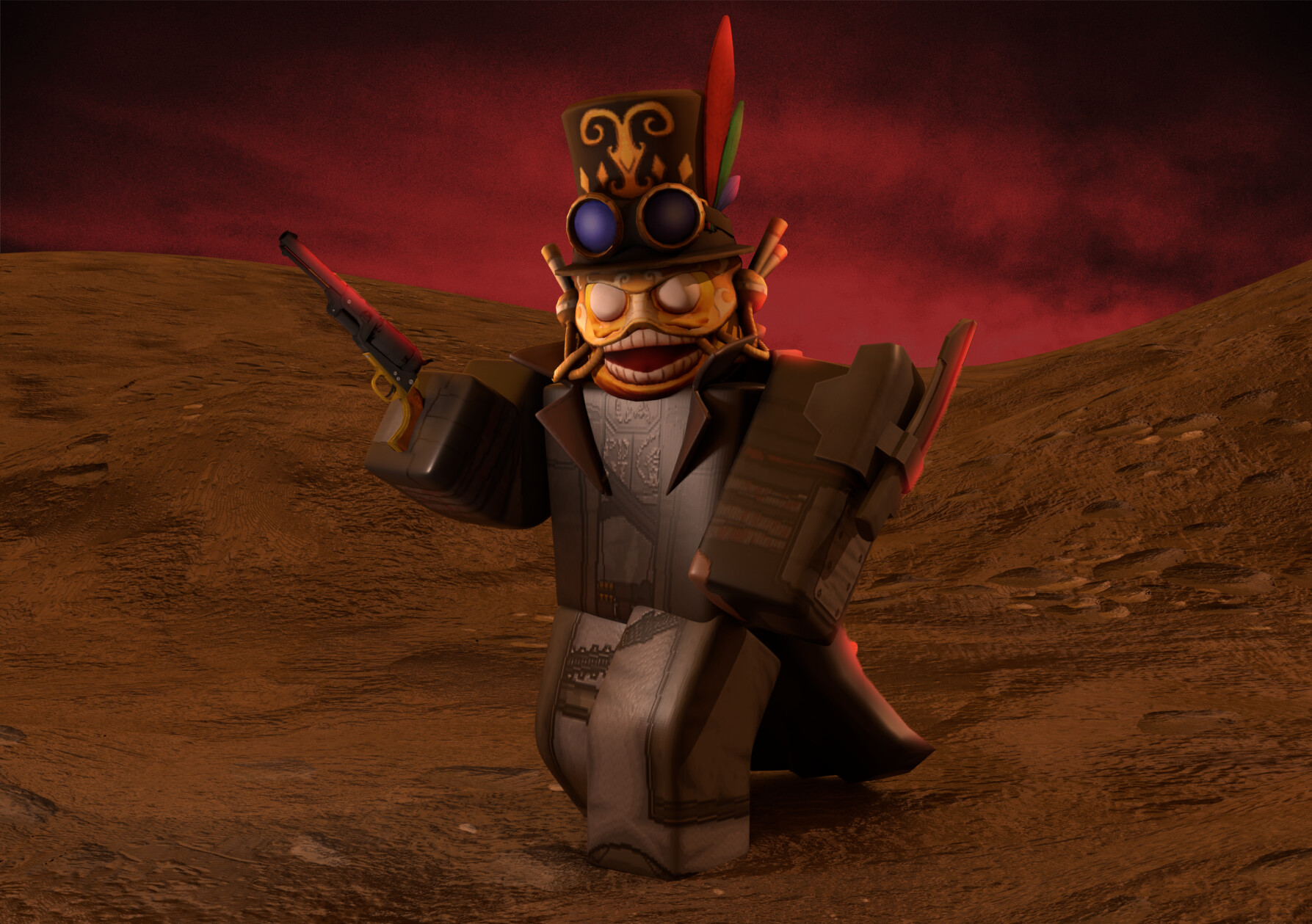 ArtStation - Fallout New Vegas Roblox Render