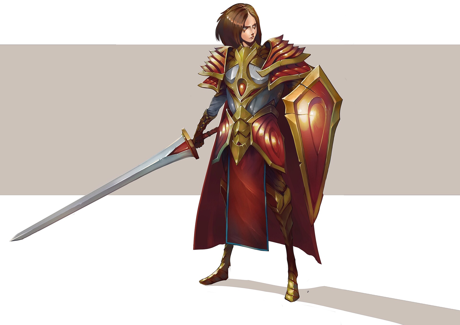 ArtStation - Warrior armor