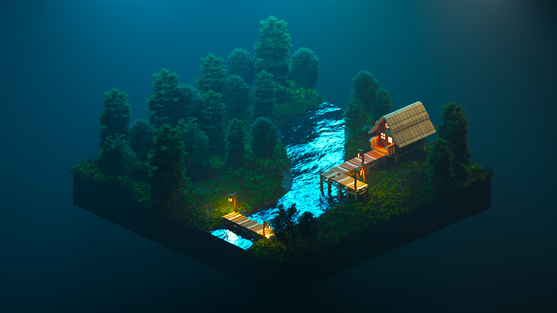 ArtStation - Isometric Mini World