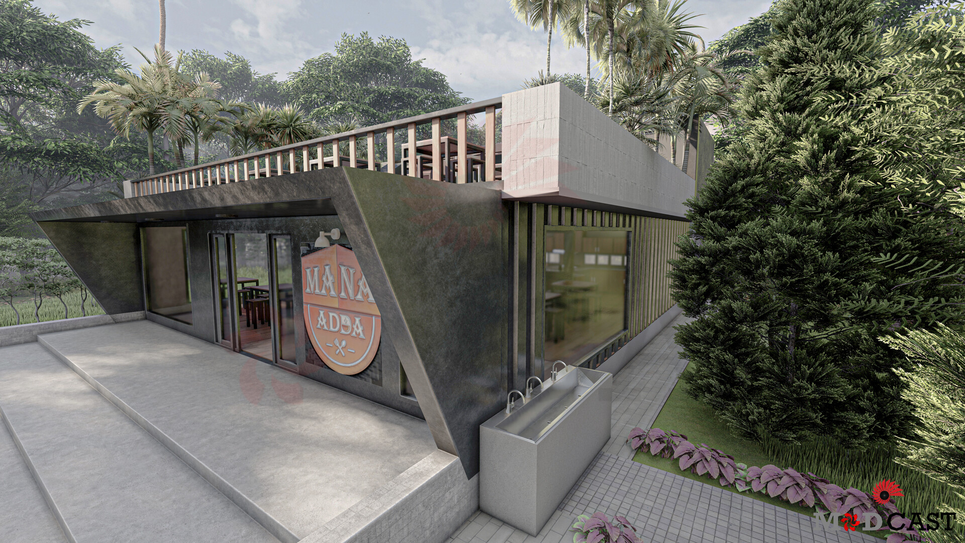 supun rathnayake - FOUR CONTAINER RESTAURANT