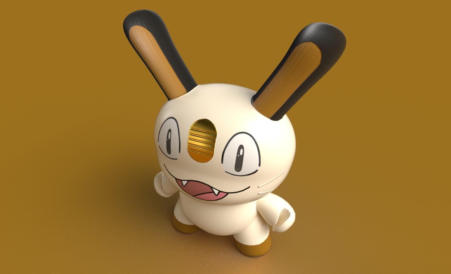 ArtStation - Bunny Meowth 3D Model
