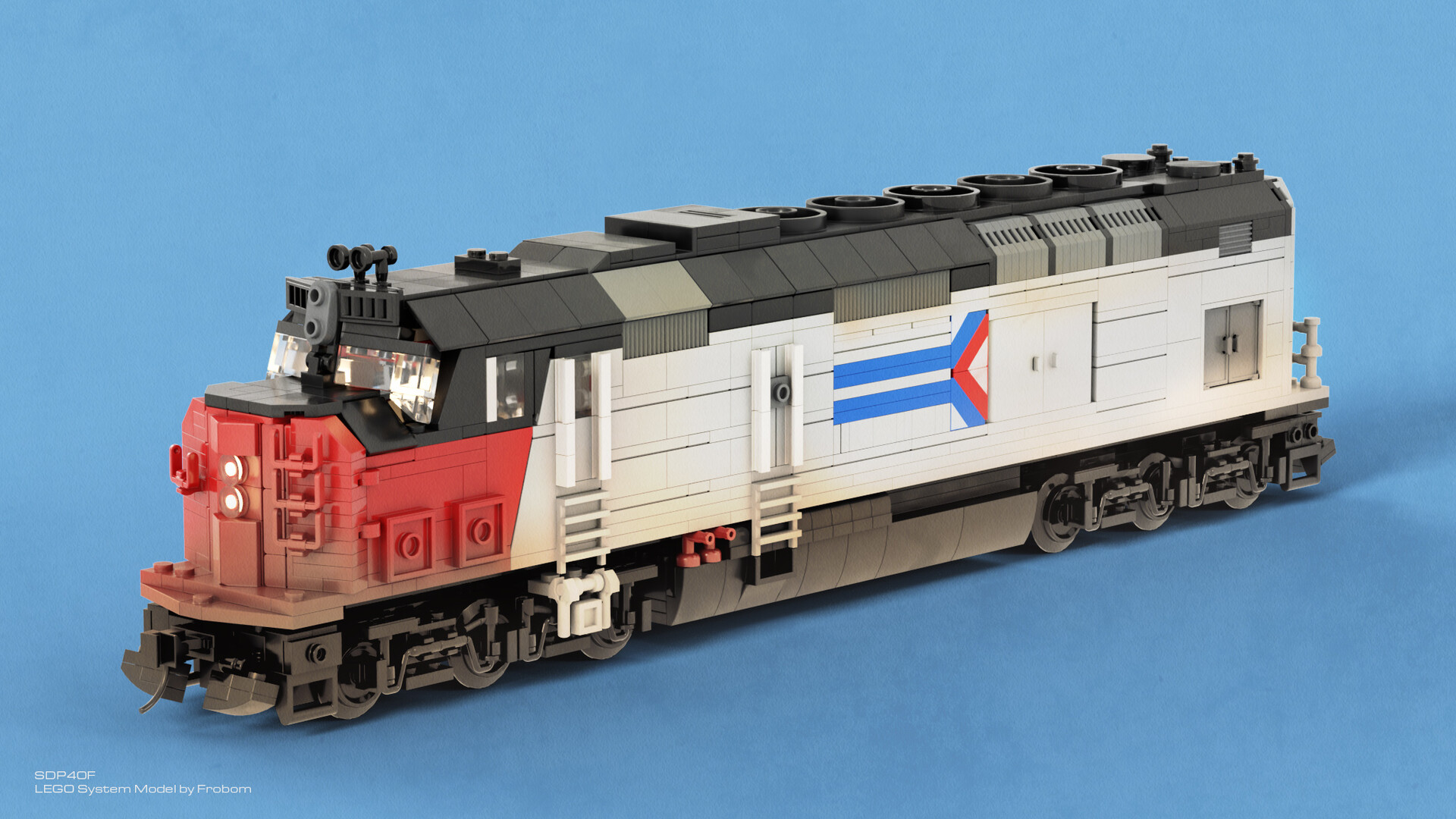 Erik Frobom - LEGO model train designs