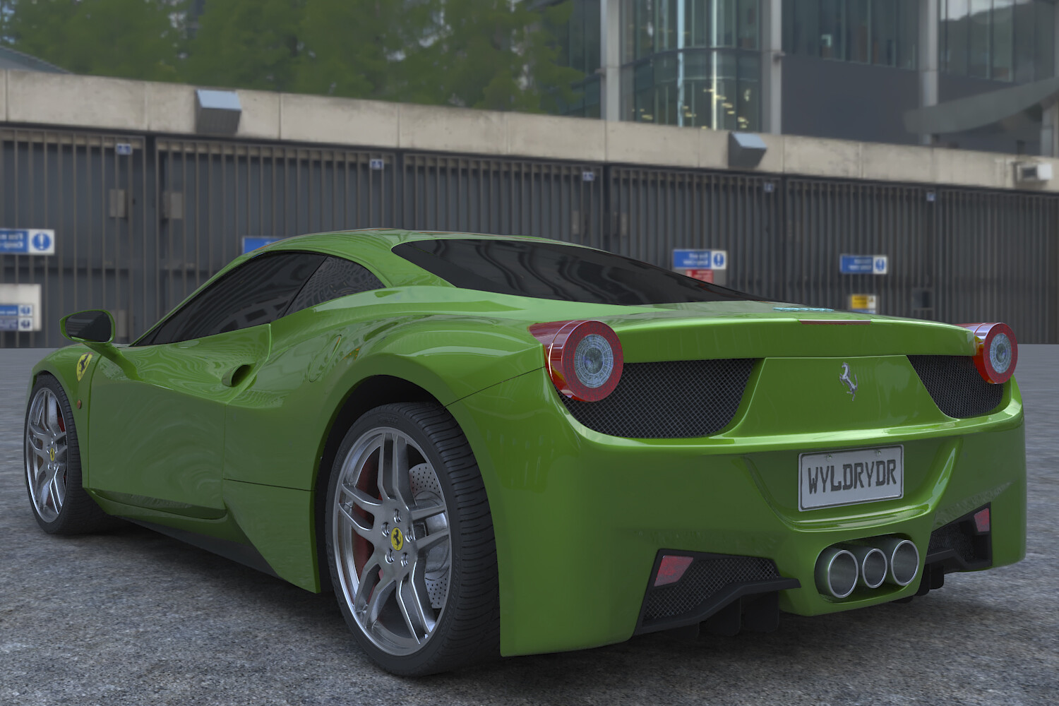 Mike Trinidad - Ferrari Italia 458