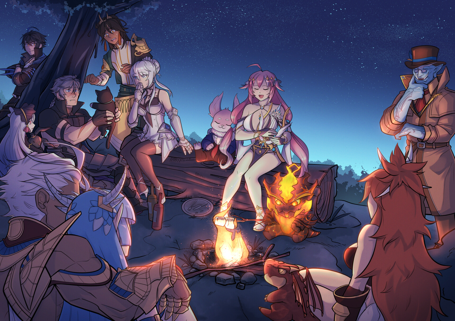 ArtStation - Campfire