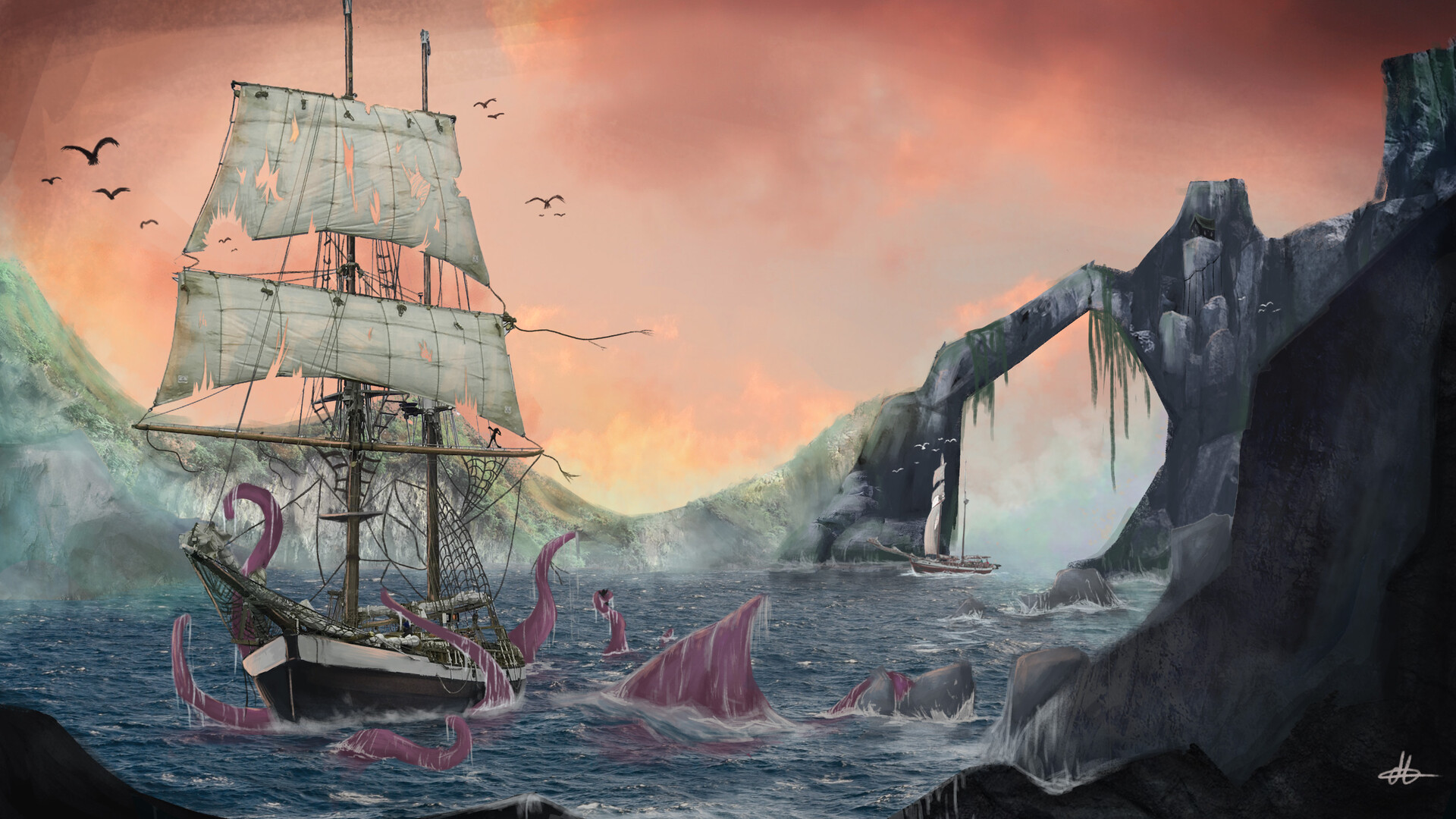 ArtStation - The Peace and The Painc