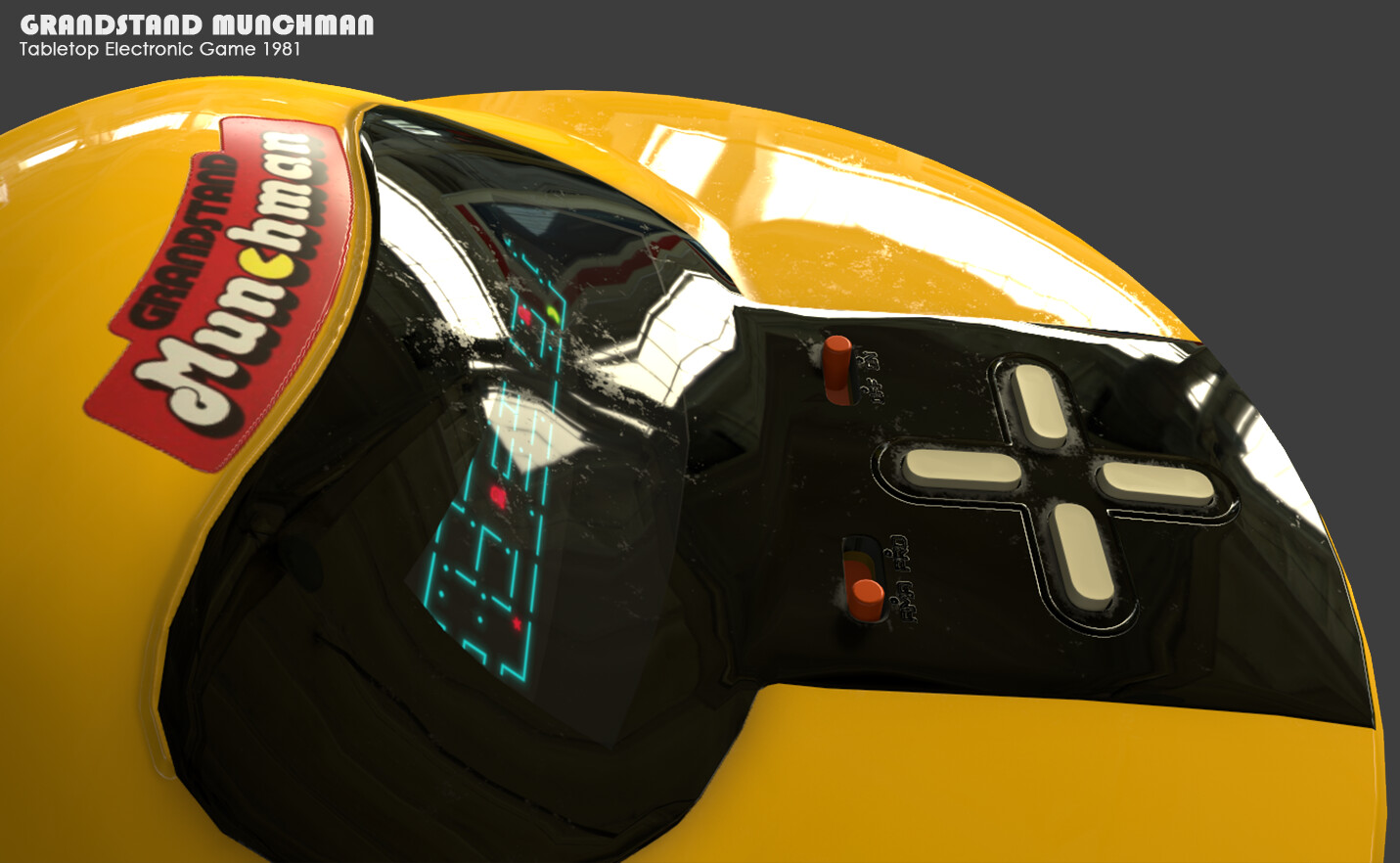 ArtStation - [Prop] Grandstands' Munchman Tabletop Game (2022)