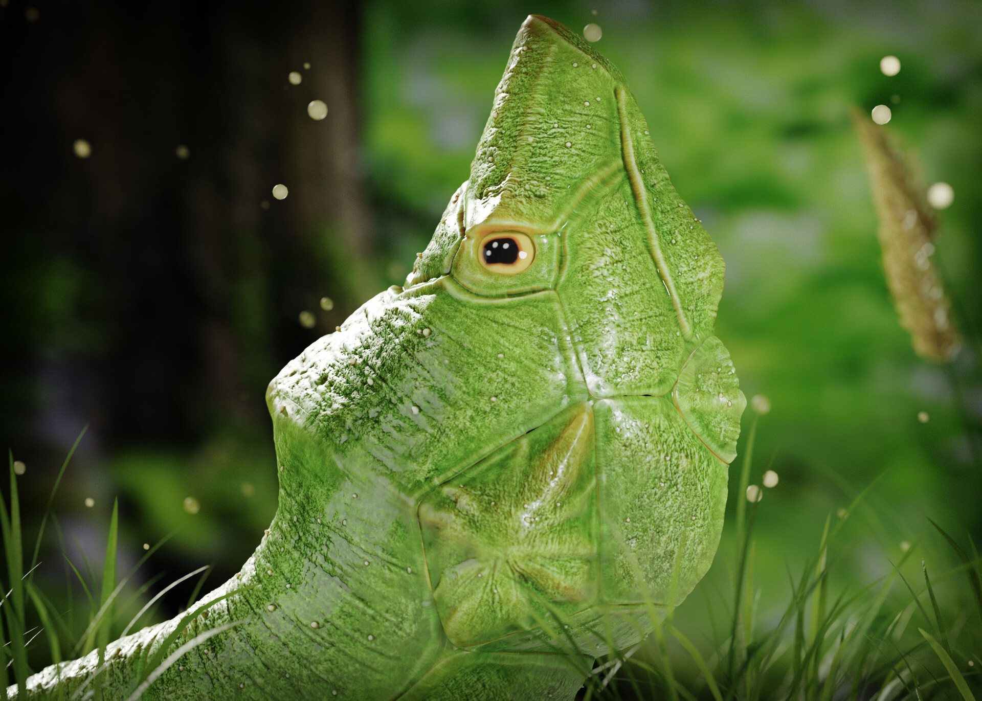 ArtStation - Metapod - Blender sculpt