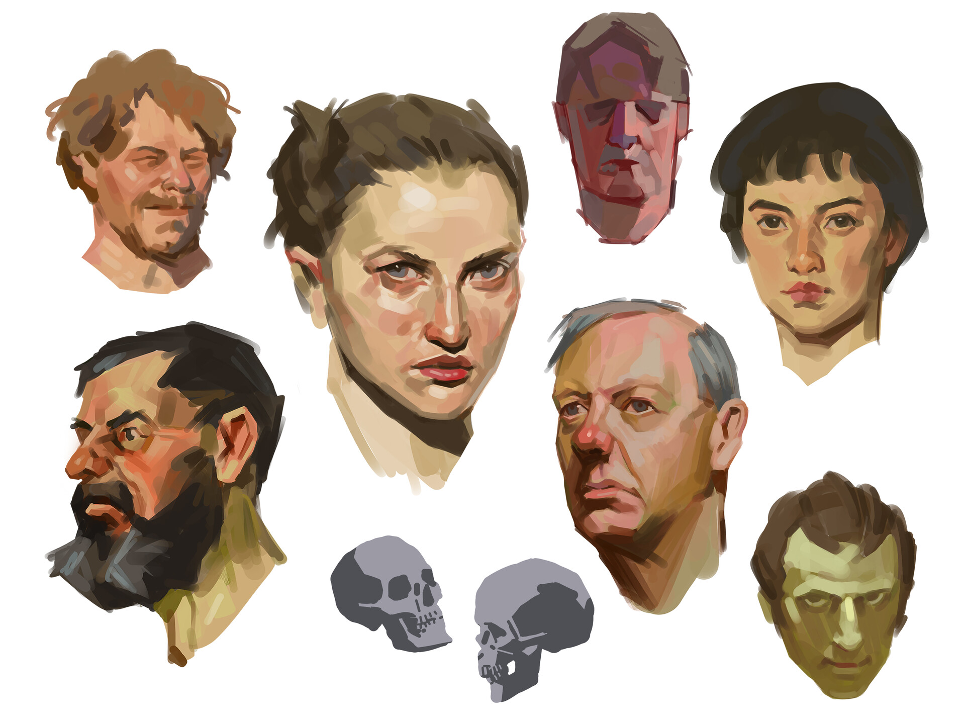 ArtStation - Portrait dump!