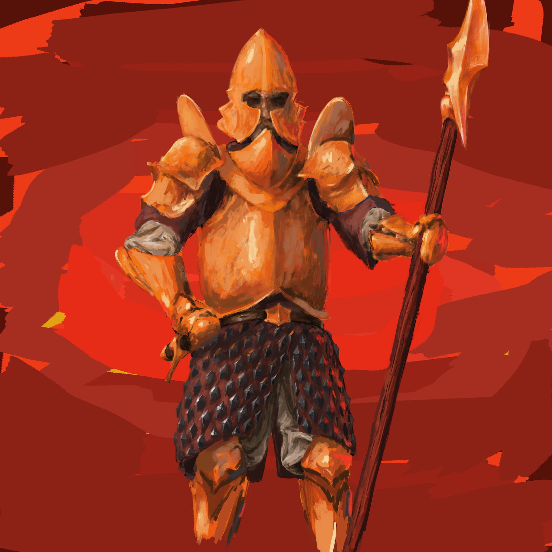 ArtStation - Guard of Brass