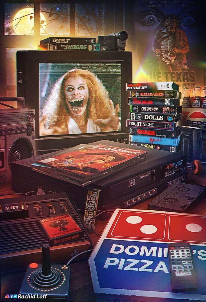 ArtStation - 80s Horror Movies